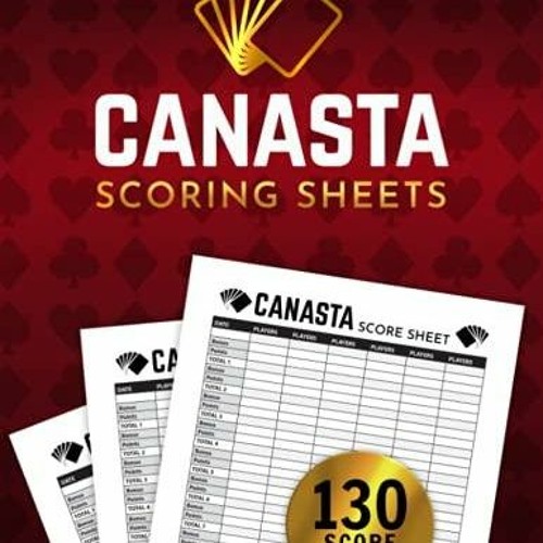 Listen to music albums featuring Pdf Canasta Scoring Sheets: 130 ...