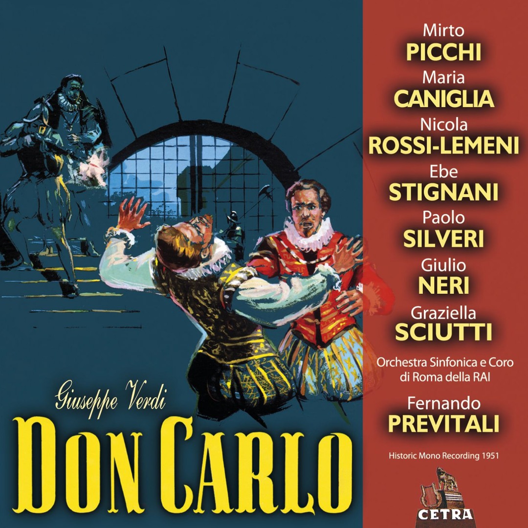 Listen to music albums featuring Verdi : Don Carlo : Act 4 "Ma lassù ci ...