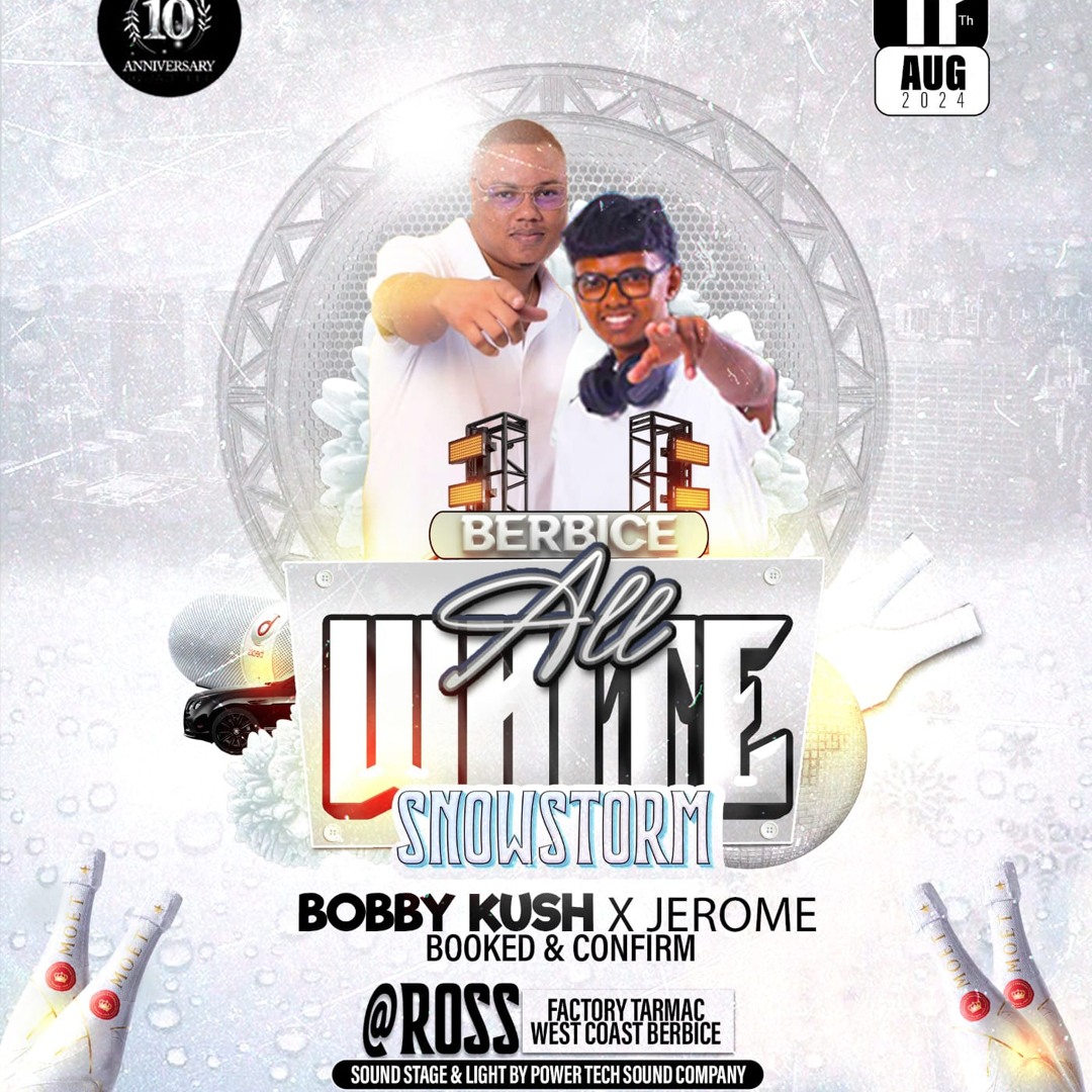 Stream BROOKLYN SQUAD BERBICE ALL WHITE AUG 17TH AT ROSS FACTORY TARMAC ...