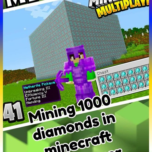Stream ⚡Read🔥Book Minecraft: Mining 1000 diamonds in minecraft ...