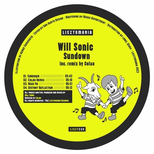 Stream PREMIERE: Will Sonic - Sundown [Lisztomania Records] by Moskalus ...