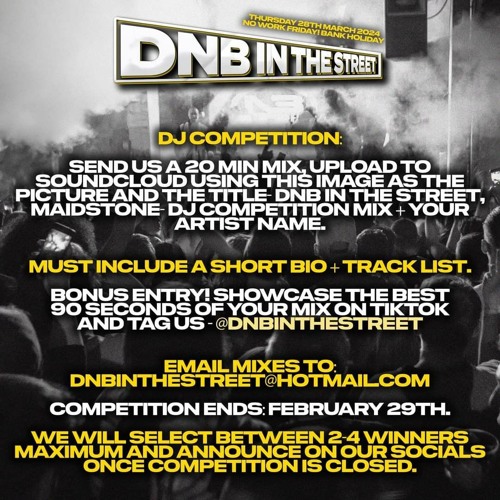 Stream DJ FORMAT DNB IN THE STREET MIX COMP ENTRY.WAV by ...