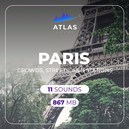 Stream Park in Paris at Jardin du Luxembourg with wind in trees, birds ...