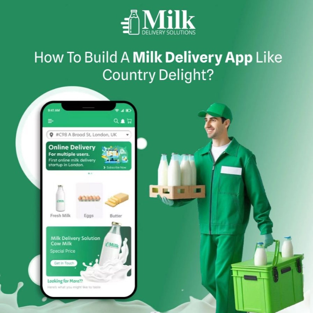 Stream How To Create A Milk Delivery App Like Country Delight Using ...