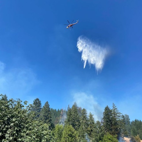 Stream CalFire 'Sky Crane' Quickly Suppresses Three Fires in Northern ...