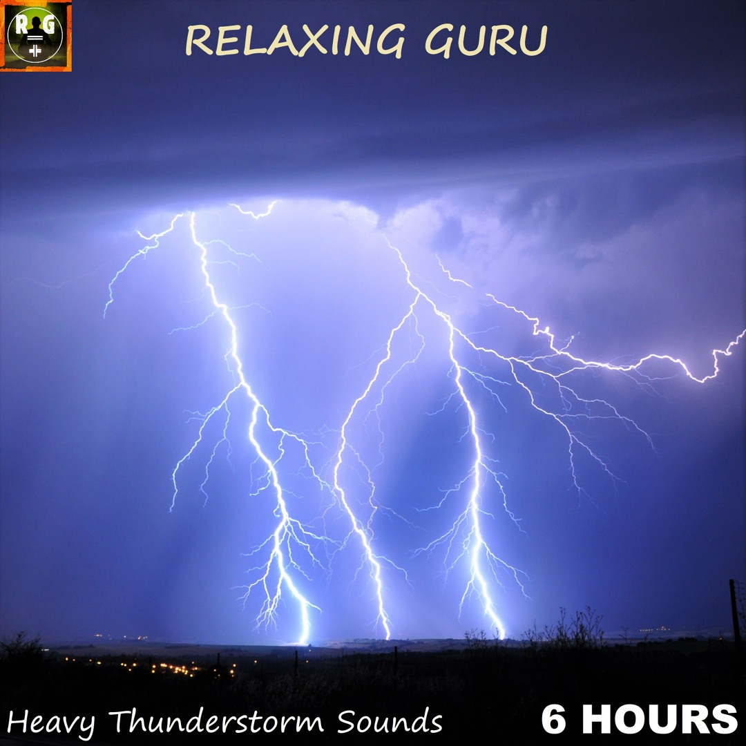 Stream Heavy Thunderstorm Sounds (6 Hours) - Rain with Thunder and ...