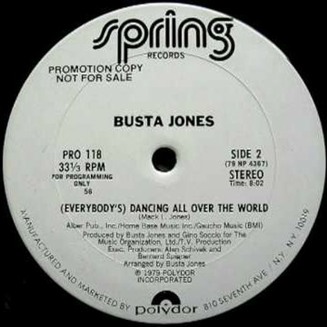 Stream Busta Jones - (Everybody's) Dancing All Over The World (Disco Innovations Rework) by ...