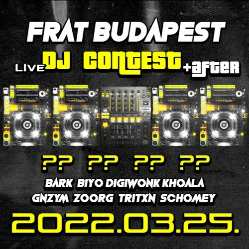 Stream FRAT DJ CONTEST - CZ by cz | Listen online for free on SoundCloud