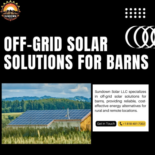 Stream episode Off-Grid Solar Solutions for Barns by SunDown Solar LLC ...