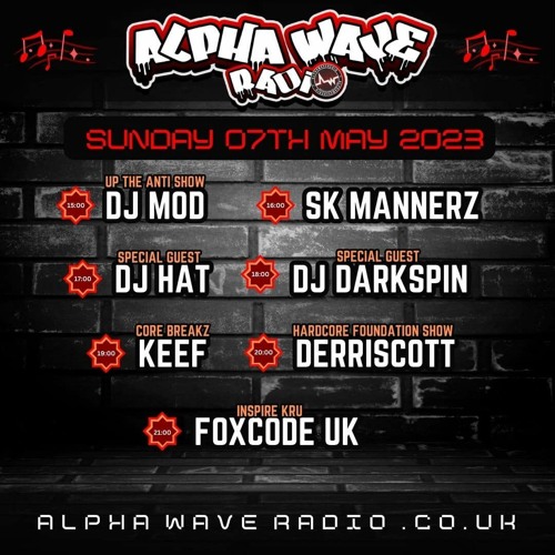 Stream Alpha Wave Radio Debut - 7th May 2023 by Darkspin | Listen ...