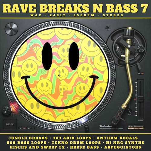 Stream Rave Breaks N Bass 7 ACID JUNGLE SAMPLE PACK by 6Blocc | Listen ...