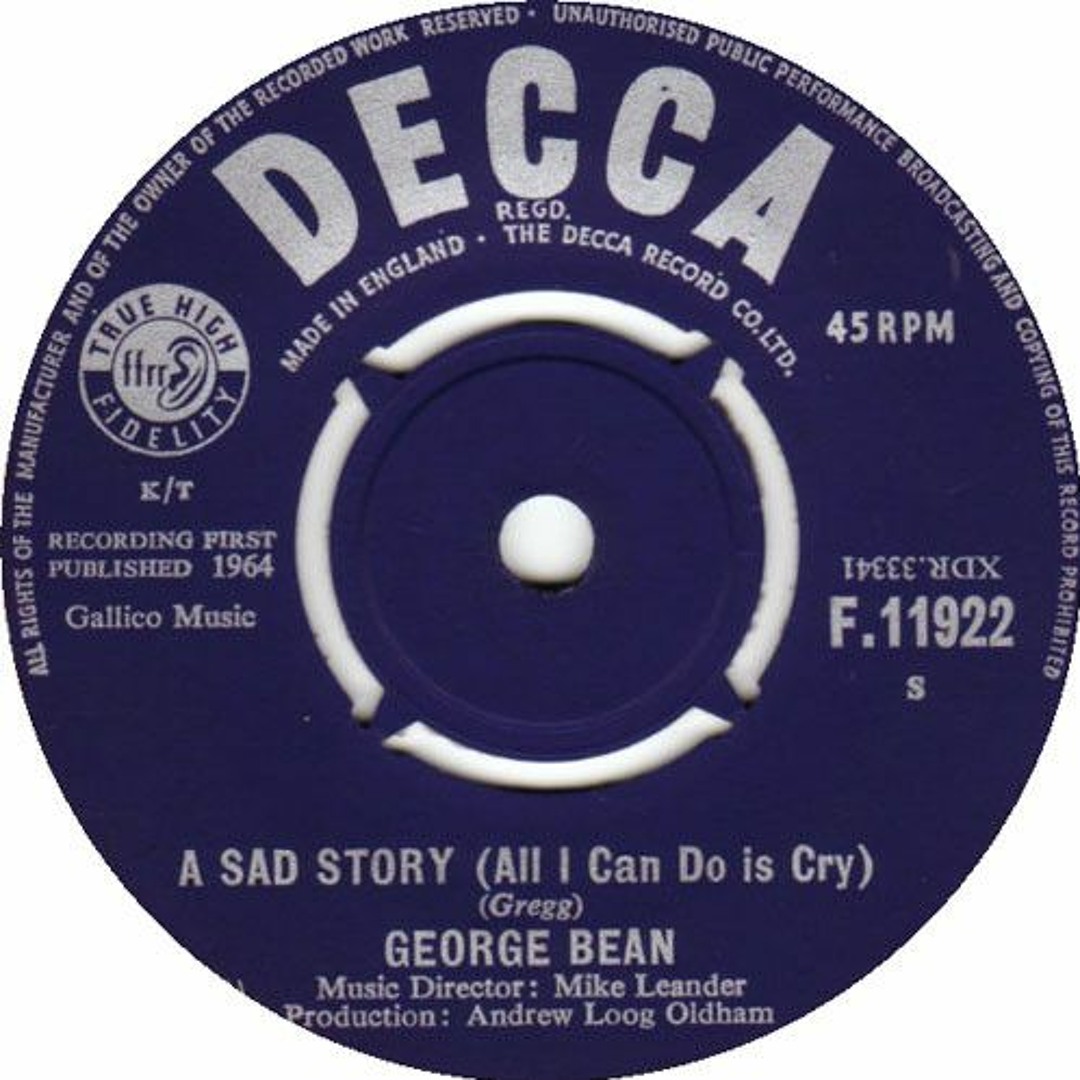 Stream George Bean - A Sad Story (All I Can Do Is Cry) by George Bean ...