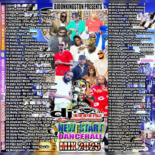 Stream Dancehall Mix 2025, New Start Ft MOLIY, Shenseea, Skillibeng ...