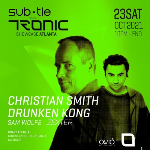ZeXter @ Tronic Label Night, Crazy Atlanta, United States 2021-10-23