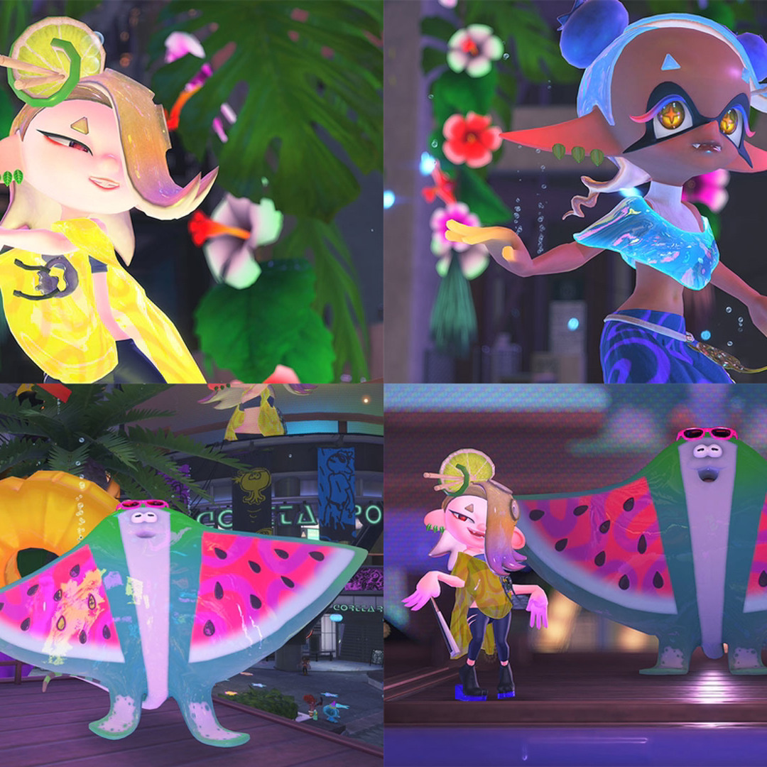 Stream Splatoon 3 - Splatsville Ambience & Title Screen (Summer Nights ...