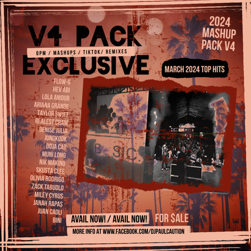 Stream Paul Caution Mashup Pack v4 2024 by Paul Caution | Listen online for free on SoundCloud