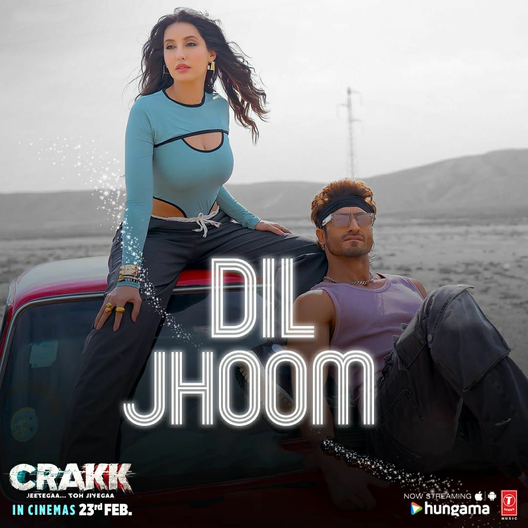 Stream Dil Jhoom | CRAKK - Vidyut Jammwal | Nora Fatehi | Vishal Mishra ...