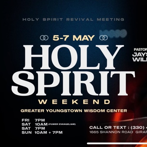 Stream Holy Spirit Weekend With Pastor Jayson Williams: Part 1 by ...