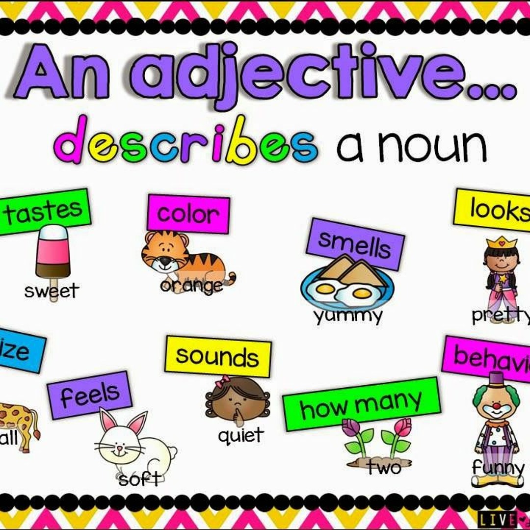 Stream episode Adjectives Words For Kids - Adjectives To Descriptive ...