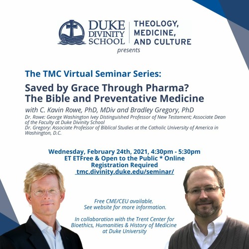 Stream Rowe, PhD, & Gregory, PhD: "Saved by Grace through Pharma? The ...