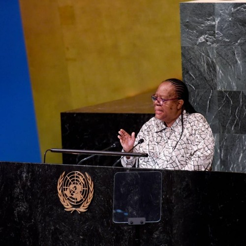 Stream Minister Dr Naledi Pandor addresses the 77th UN General Assembly ...