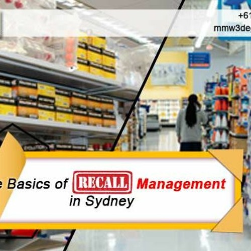 Stream Recall Management In Sydney The Basics by mmw3degrees | Listen ...