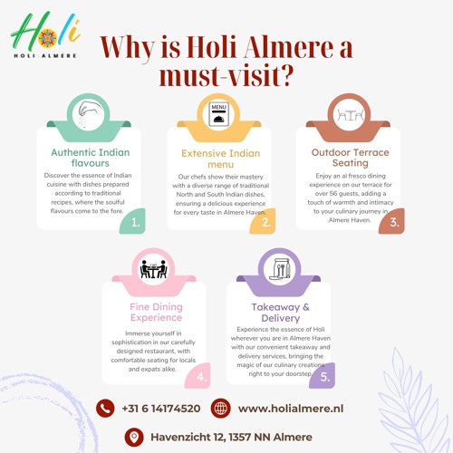 Stream Why Holi Almere Is a Must-Visit in Almere Haven by Restaurantholialmere | Listen online ...