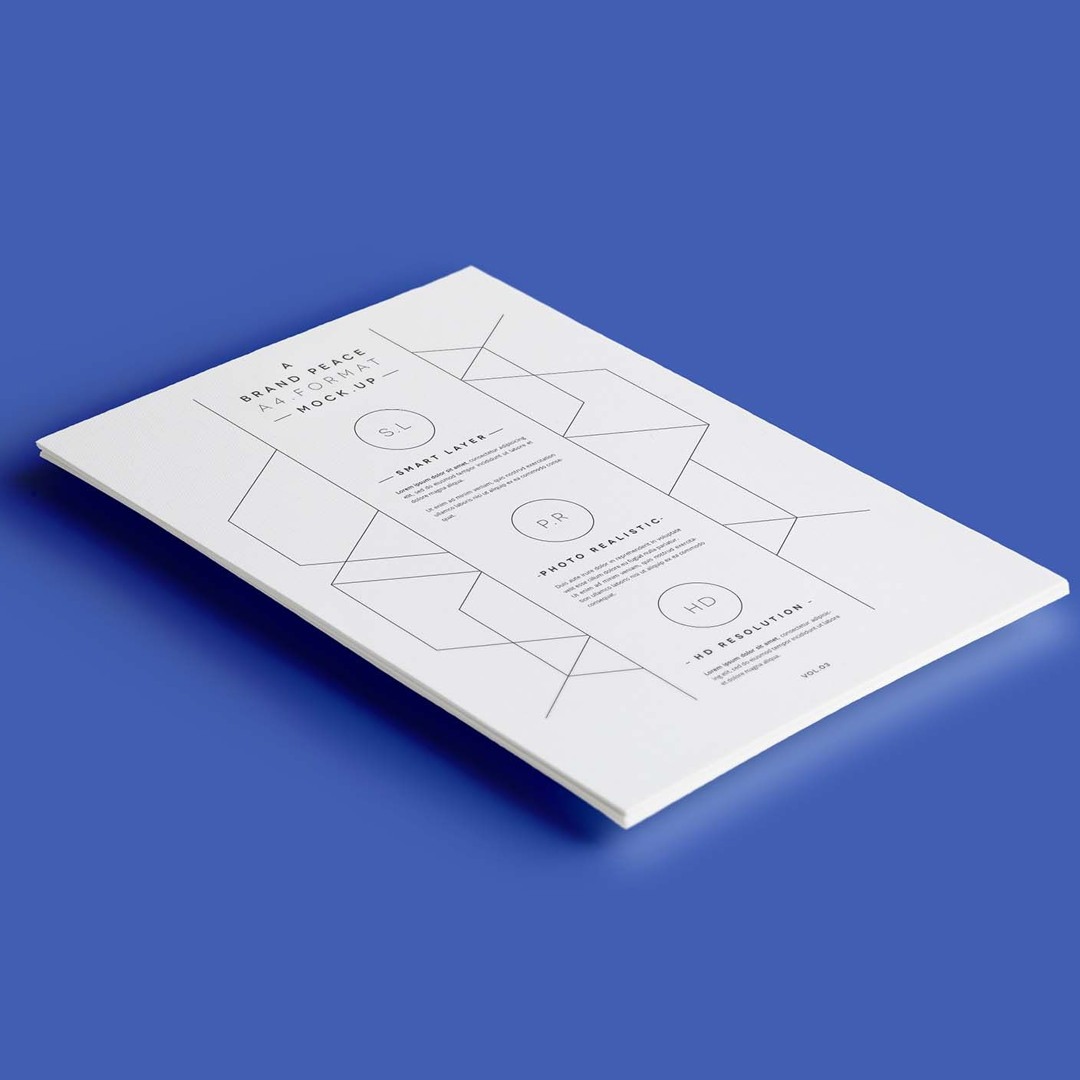 Stream 256+ Free Download A4 Paper Mockup Psd Template by Seth Bird ...