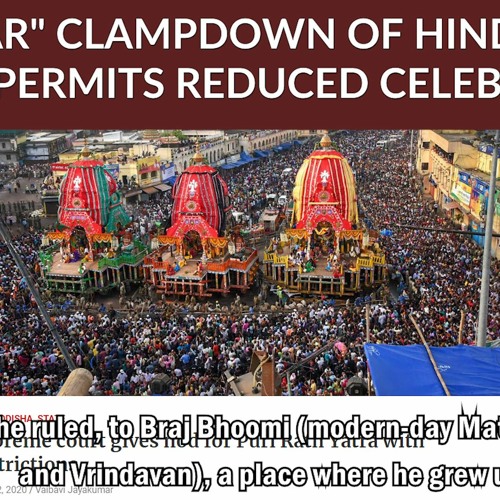 Stream "Secular Clampdown" of Hindu Temples by Hinduism Now Global ...