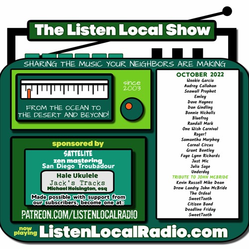 Stream OCTOBER 2022 Listen Local Show by ListenLocalRadio.com | Listen ... Stream OCTOBER 2022 Listen Local Show by ListenLocalRadio.com | Listen ...