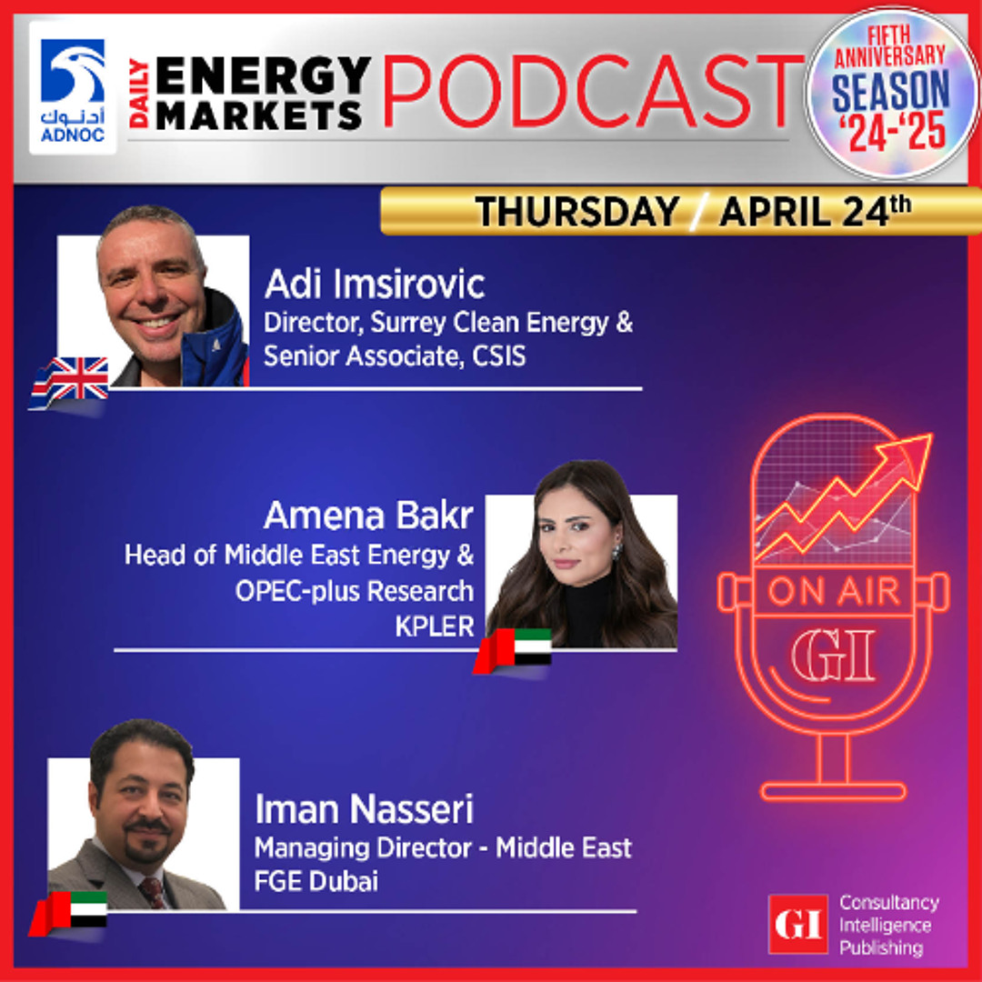 Stream PODCAST: Daily Energy Markets - April. 24th by Gulf Intelligence ...