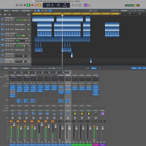 Stream Projet 1037 UnknowProd Instru. Hip Hop 64 Bpm Mast. L.P by ...