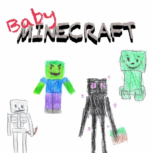Baby Zombie Minecraft Drawing