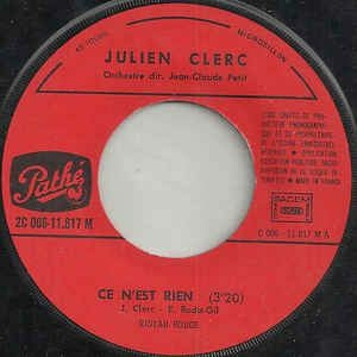 Stream Julien Clerc - Ce n'est rien - Lamarck remix by Lamarck | Listen ...