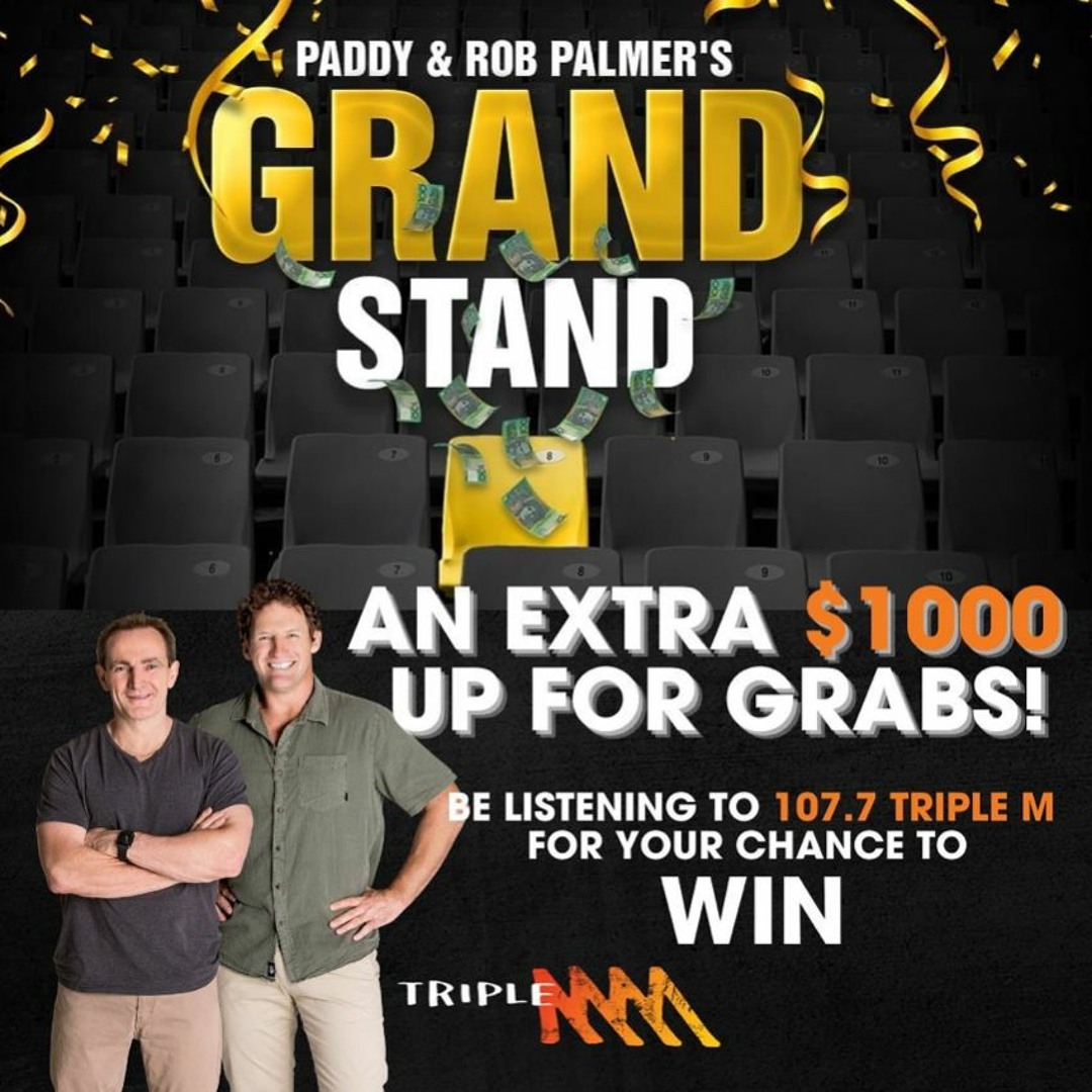 Stream 107.7 Triple M - Paddy and Rob Palmer's Grandstand by Sam ...