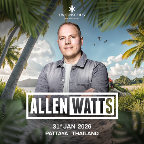 Allen Watts @ Mainstage, UnKonscious Beach Festival, Thailand 2026-01-31