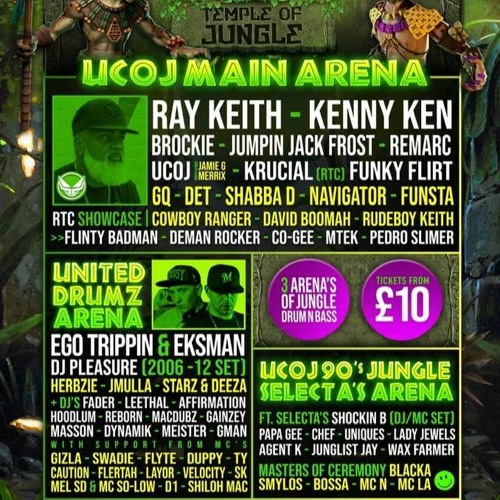 Stream ucoj 90s jungle selectas arena by junglist-jay | Listen online ...
