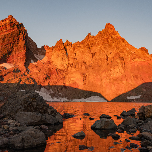 Stream Backpacking Broken Top Loop and 'float tube fishing' Oregon's backcountry lakes by ...