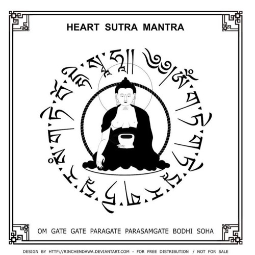 Stream The Heart Sutra Mantra - Thần chú Bát Nhã - Tadyatha Om Gate ...