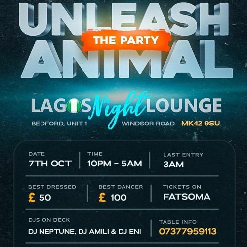 Stream Unleash The Party Animal 071023 DJ Neptune DJ Eni DJ Amilli ...