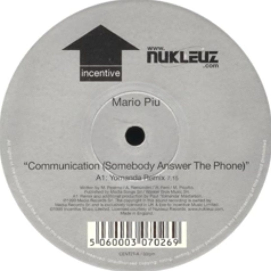 Stream Mario Piu - Communication (Somebody Answer The Phone) (Yomanda ...