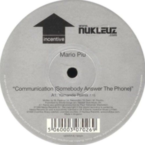 Stream Mario Piu - Communication (Somebody Answer The Phone) (Yomanda ...