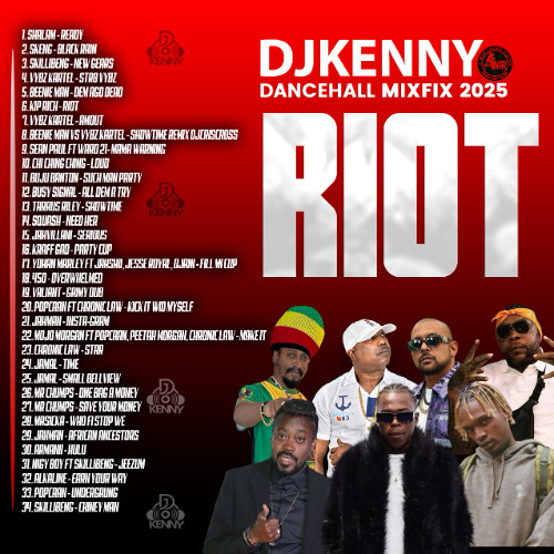Stream DJ KENNY RIOT DANCEHALL MIXFIX 2025 by DJ KENNY A-MAR SOUND ...