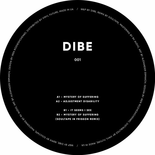 Stream Premiere: A1 - Dibe - Mystery Of Suffering [DIBE001] by trommel ...