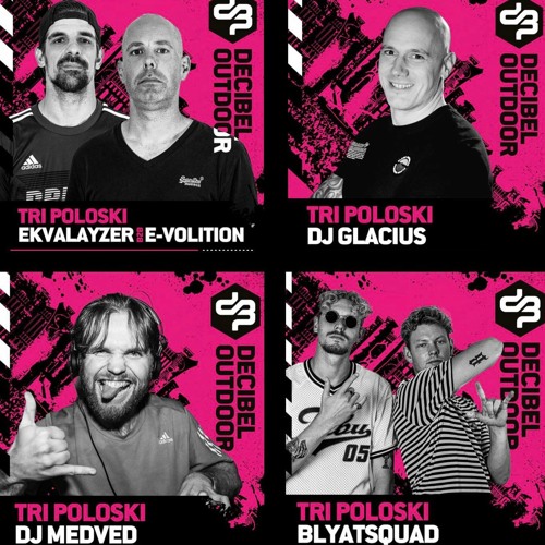 Stream TRI poloski RECORDS | Listen to Decibel Outdoor 2023 - Rave Café ...