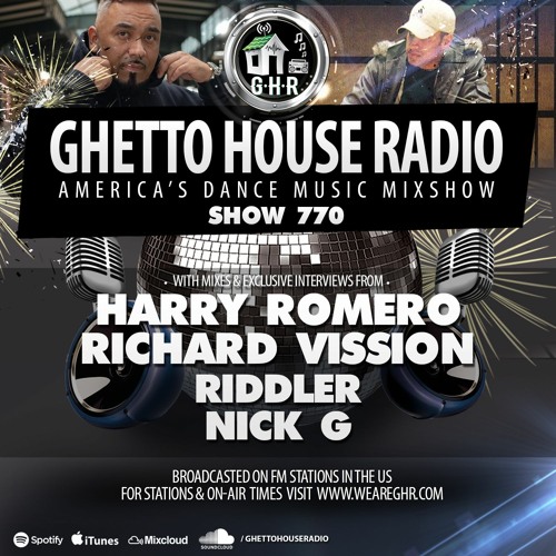 Stream GHR - Show 770 - Richard Vission, Harry Romero, And More. by GHR ...