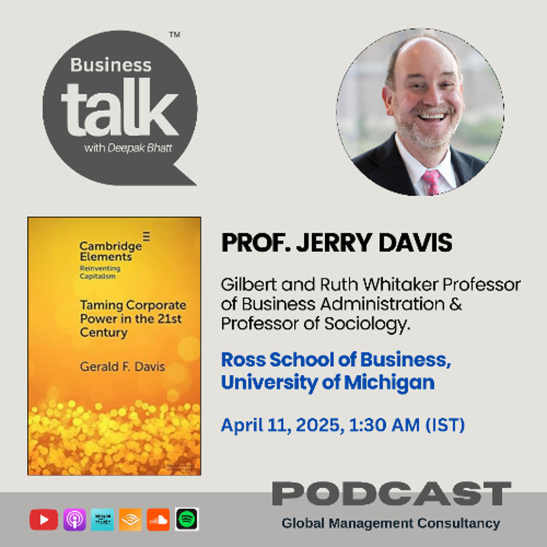 Stream episode The Future of Corporate Power: Prof. Jerry Davis on ...
