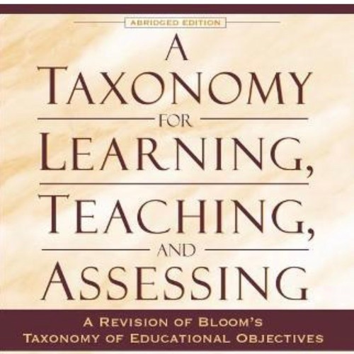Stream Anderson And Krathwohl Bloom’s Taxonomy Revised by Unlimited ...