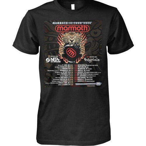 Stream Wolfgang Van Halen Mammoth II Tour 2024 Shirt by ...
