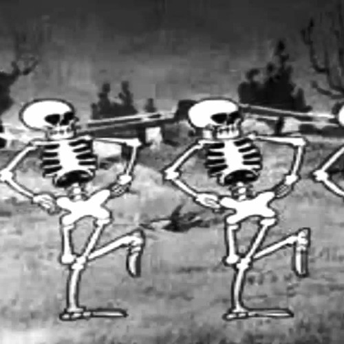 Scary Skeleton Dancing